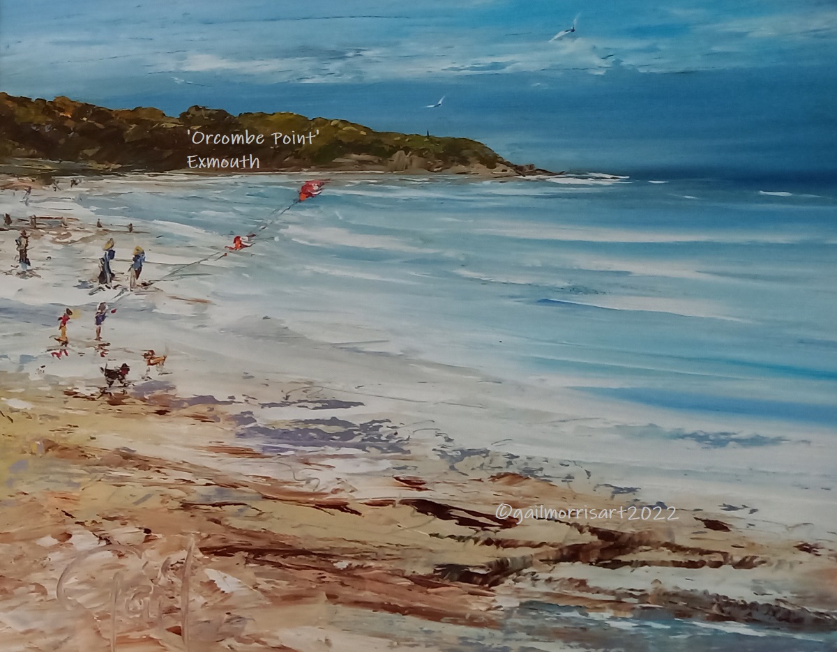 Orcombe Point , Exmouth, Devon – Gail Morris Art